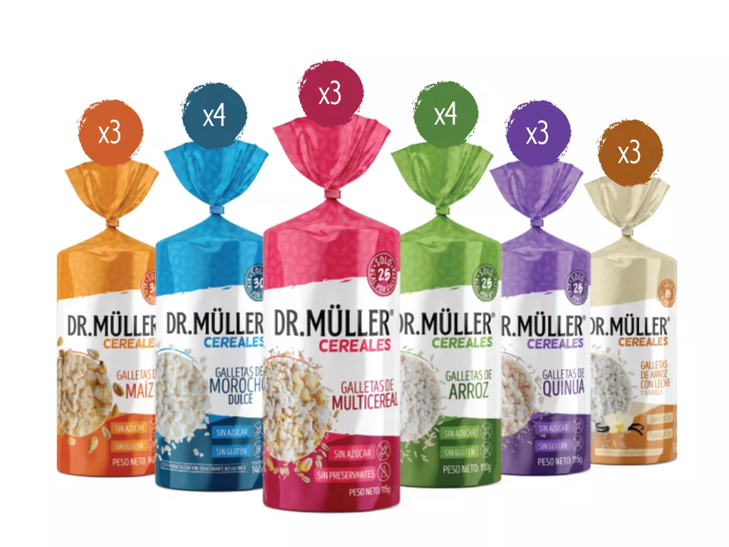 GALLETAS SURTIDAS - DR. MÜLLER CEREALES