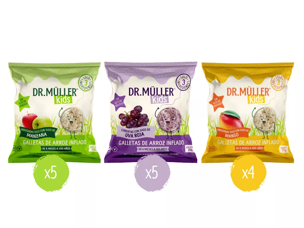 GALLETAS SURTIDAS DR.MÜLLER KIDS 2- 14 FUNDAS